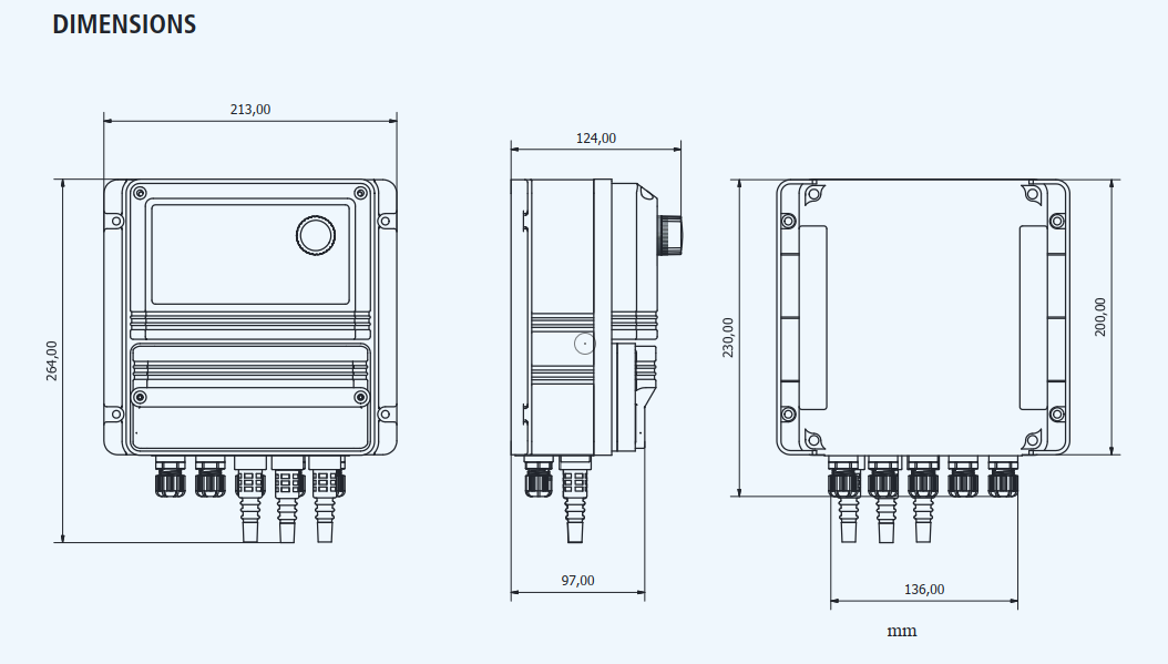 Bộ điều khiển Emec LDPHCL (0-10mg/l)