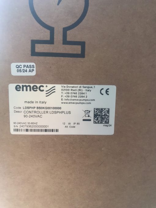 Thiết bị đo ph Emec LDSPHPLUS, EPHMD/SN6_ngâm dưới bể
